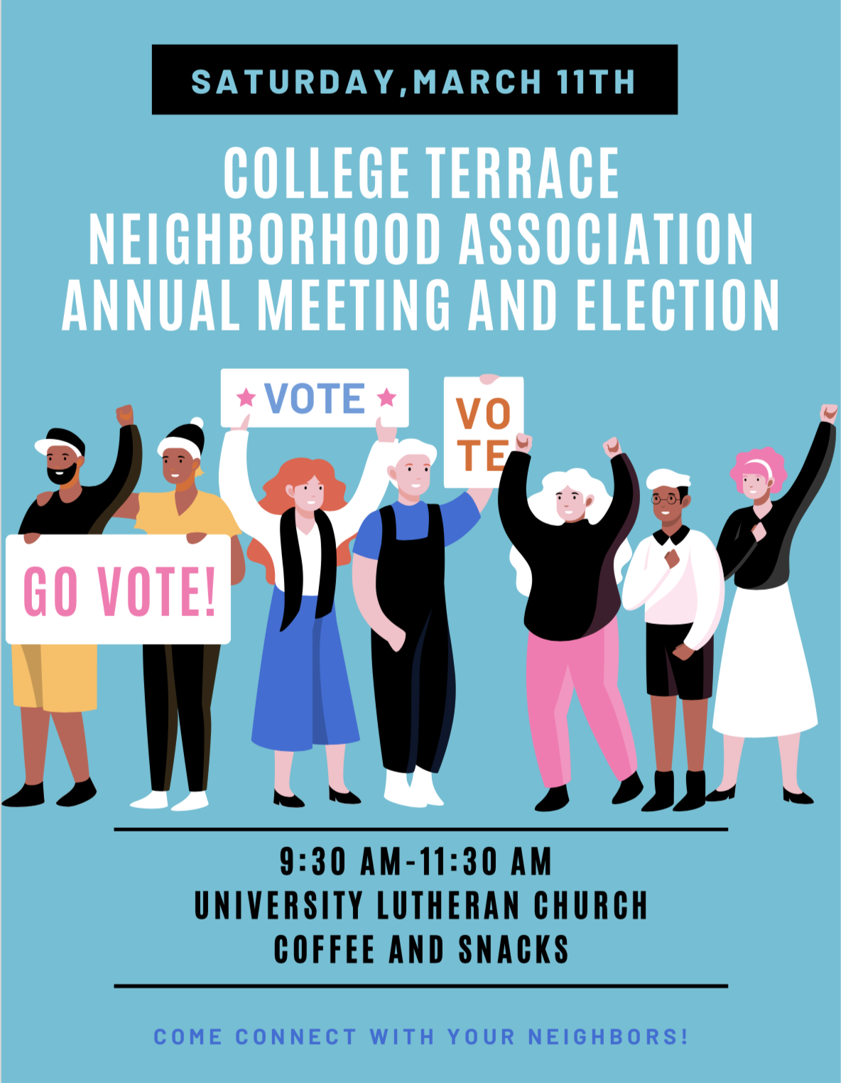 2023 CTRA Annual Meeting on March 11 – College Terrace, Palo Alto