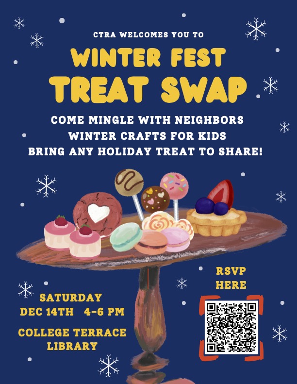 College Terrace Winter Fest: SATURDAY, 12/14 @ 4PM (College Terrace ...